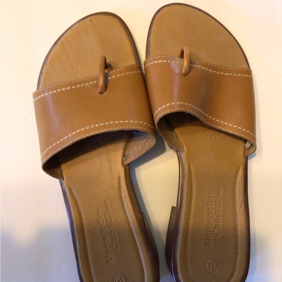 Montego Bay Club | Shoes | Montego Bay Club Leather Sandals | Poshmark